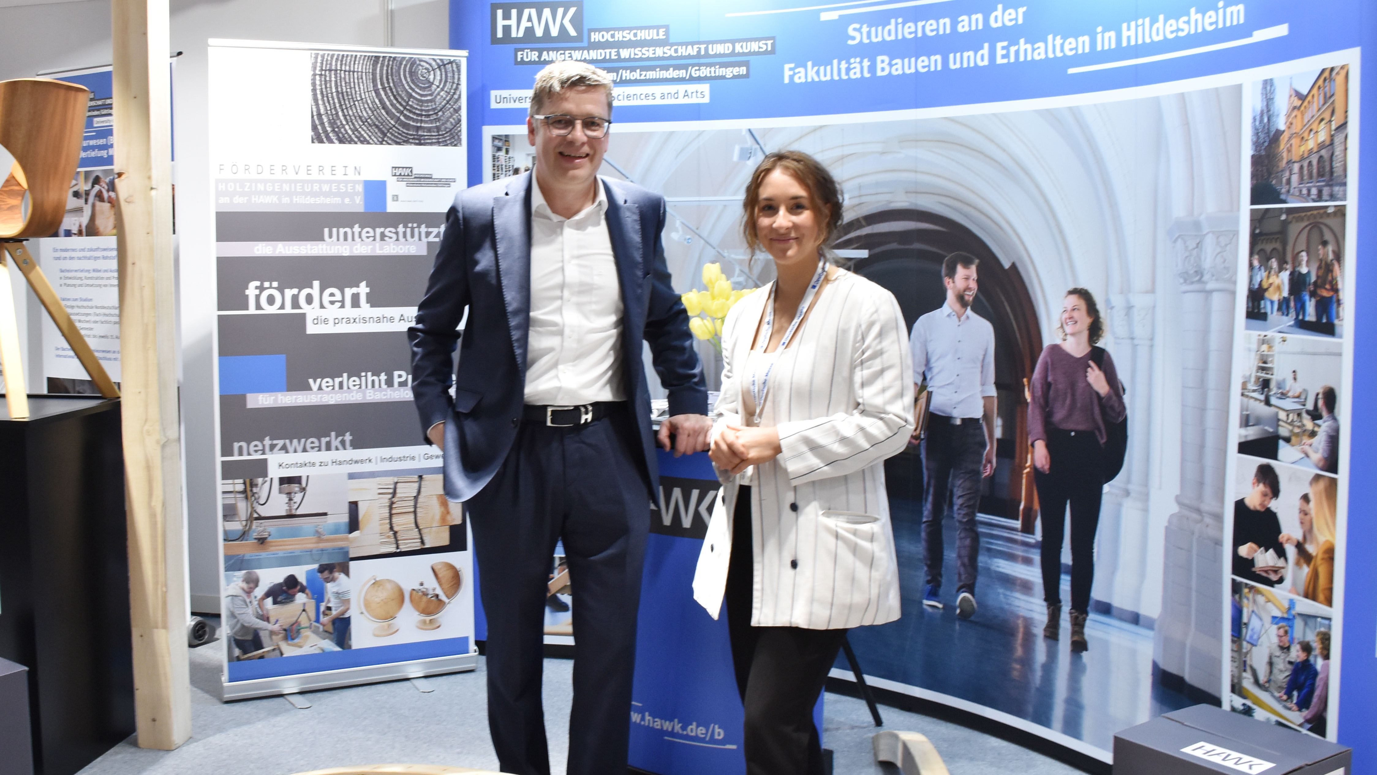 HAWK präsentiert sich auf der LIGNA 2023 | HAWK Hochschule für angewandte Wissenschaft und Kunst